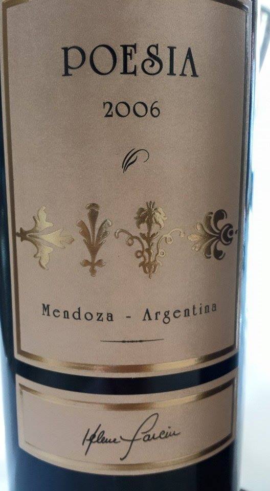 Bodega Poesia – Poesia 2006 – Helene Garcin – Mendoza | Vertdevin