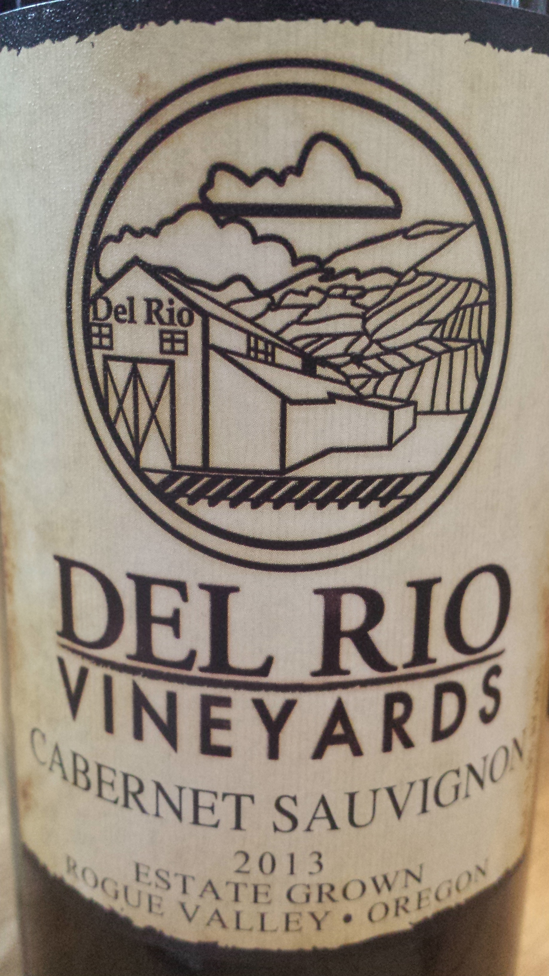 Del Rio Vineyards – Cabernet Sauvignon 2013 – Estate Grown – Rogue ...