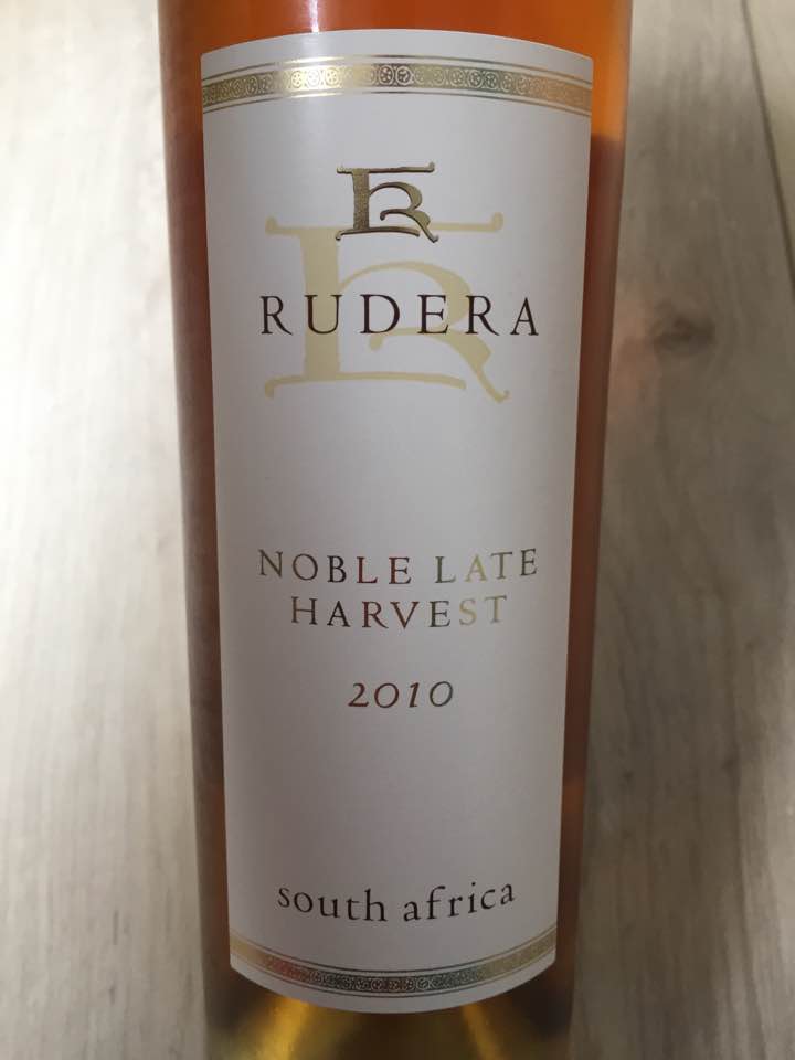 Rudera – Noble Late harvest 2010 – Stellenbosch, South Africa | Vertdevin