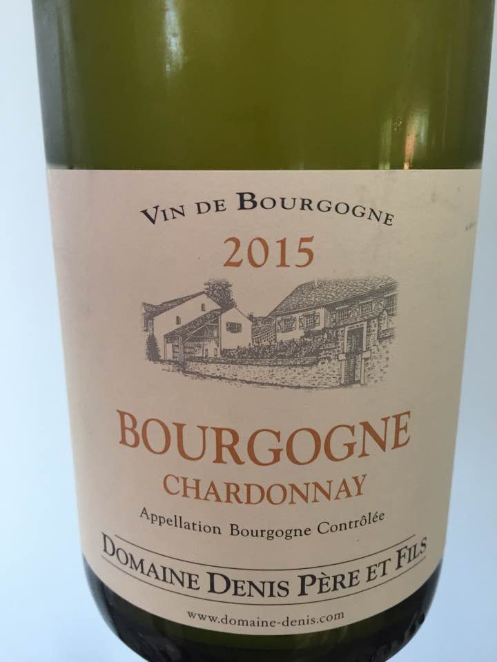 Domaine Denis Père et Fils – Chardonnay 2015 – Bourgogne | Vertdevin