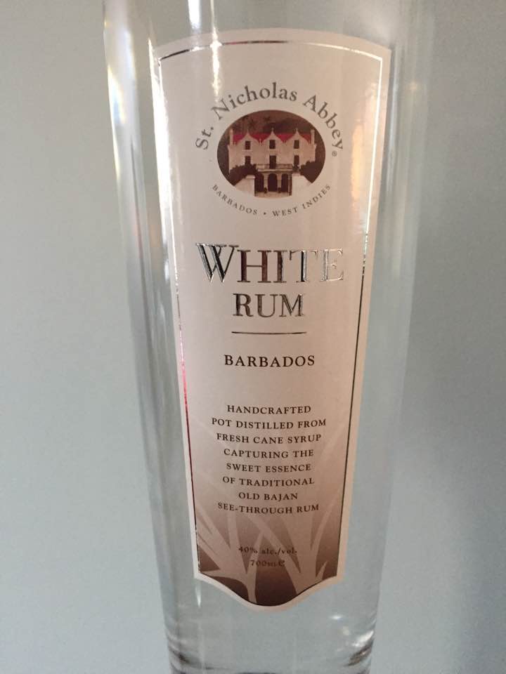 St. Nicholas Abbey – White Rum – Barbados | Vertdevin