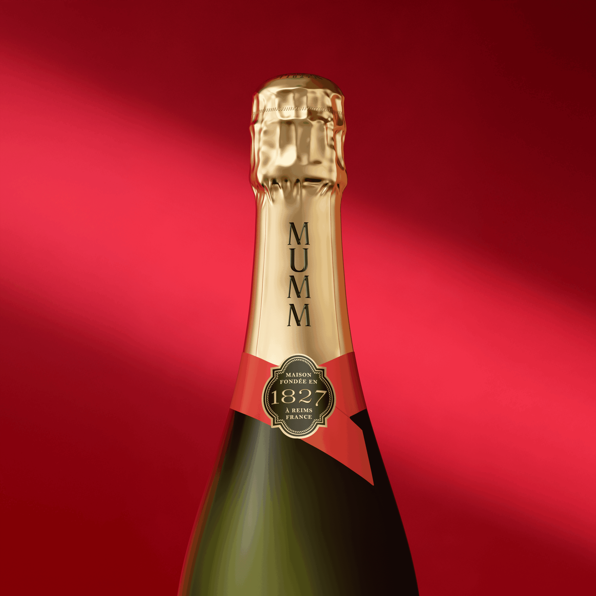 Maison Mumm unveils the new design of the Mumm Cordon Rouge cuvée ...